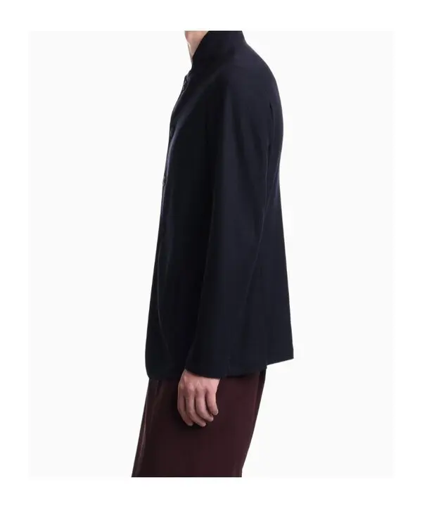 Emporio Armani Techno Cady Wide-leg Trousers