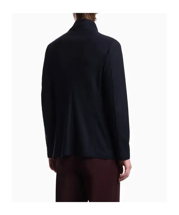 Emporio Armani Techno Cady Wide-leg Trousers