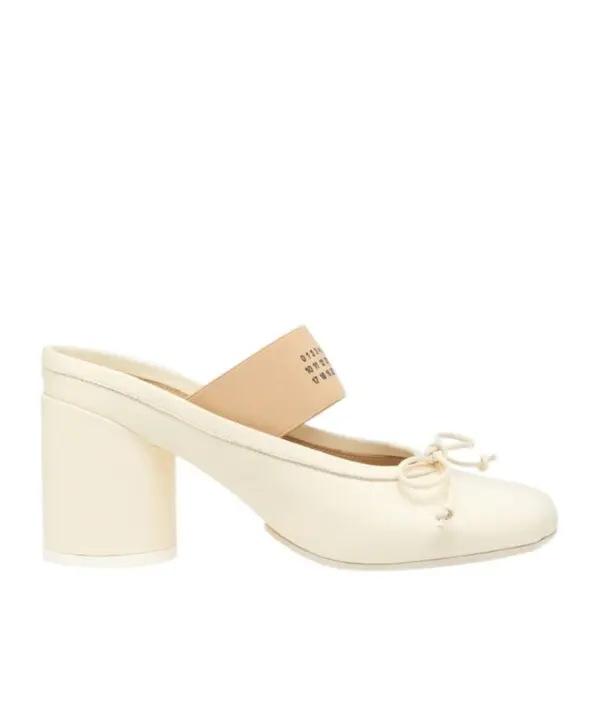 MAISON MARGIELA Anatomic Numeric Mules - Nude