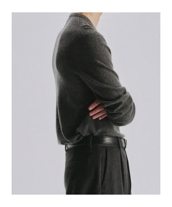 THE ROW Mapple V-neck Long-sleeve Top