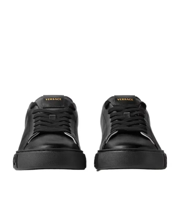 Versace Greca Leather Sneakers