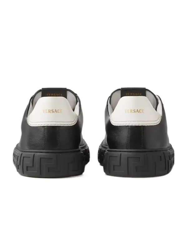 Versace Greca Leather Sneakers