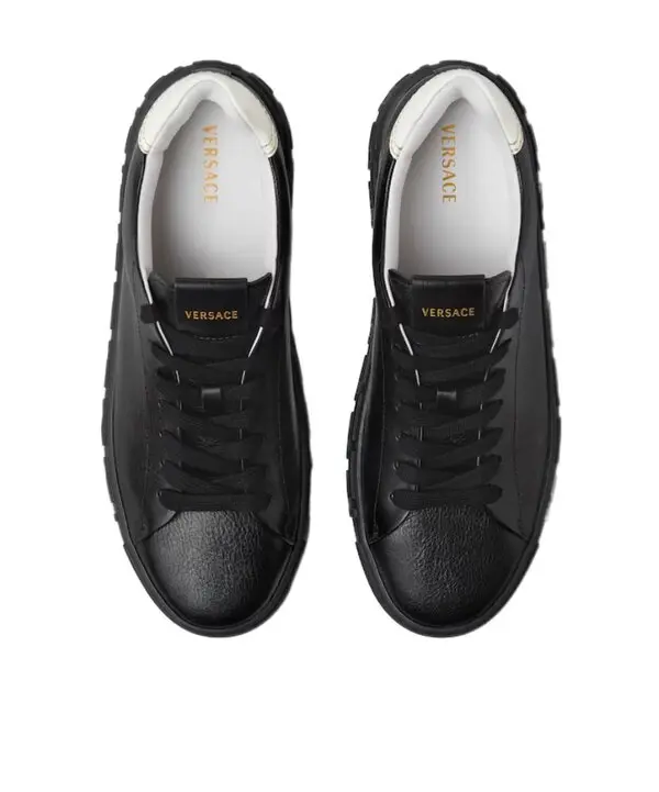 Versace Greca Leather Sneakers