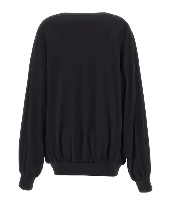 MAISON MARGIELA Oversized Off-shoulder Long Sleeve Top