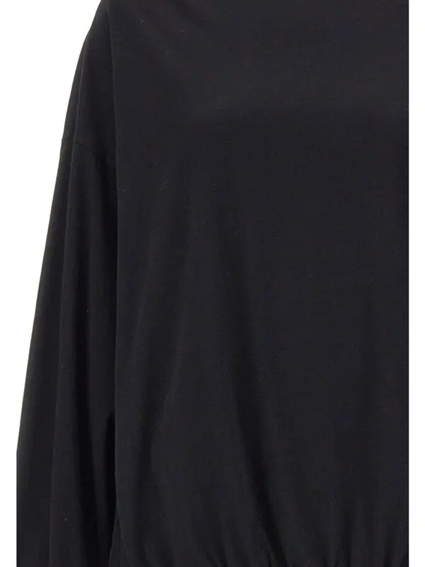 MAISON MARGIELA Oversized Off-shoulder Long Sleeve Top