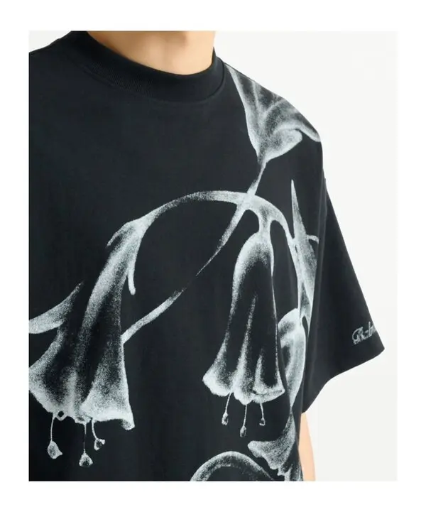 Balmain Printed Flower T-shirt
