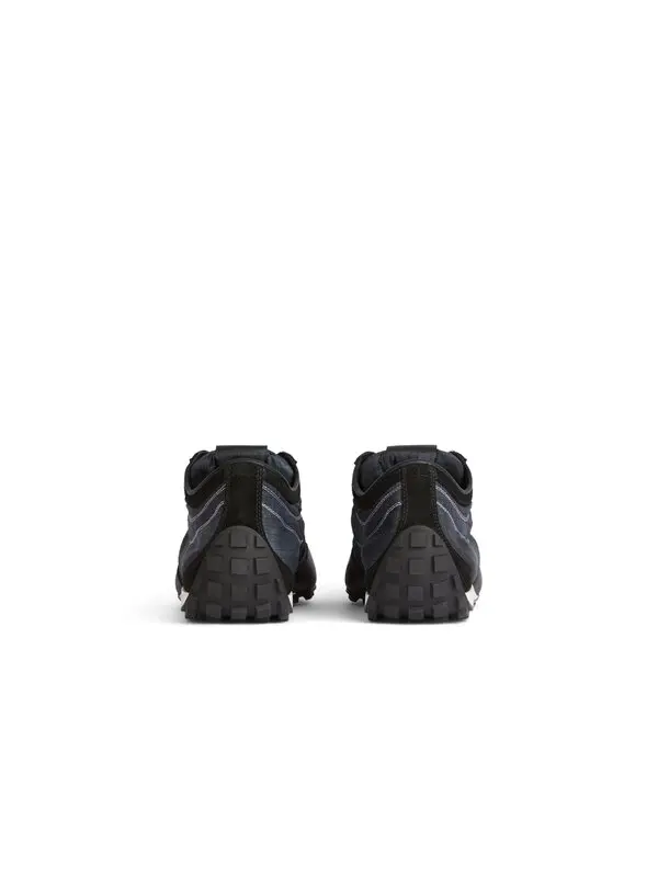 Balmain Racing Low Trainers In Nylon And Leather