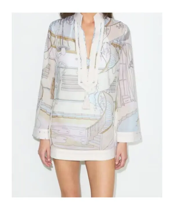Tory Burch Printed Tory Tunic