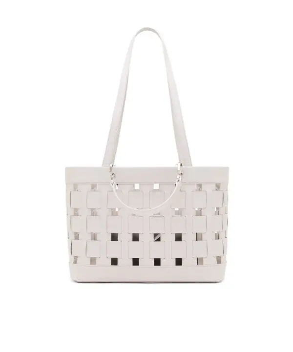Emporio Armani Woven Tote Bag With Pouch