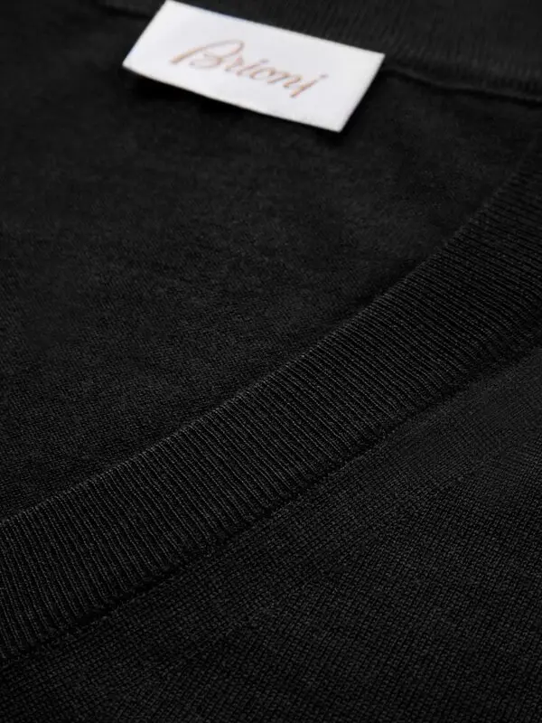 Brioni Long-sleeve V-neck Sweater