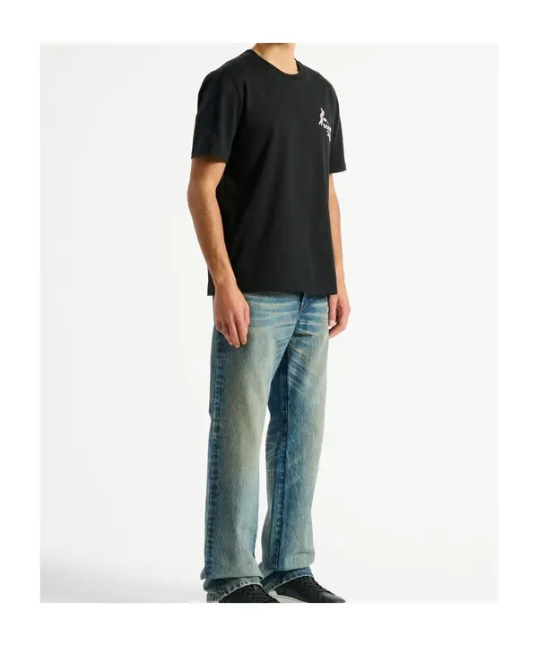 Balmain Embroidered Insect T-shirt - Black