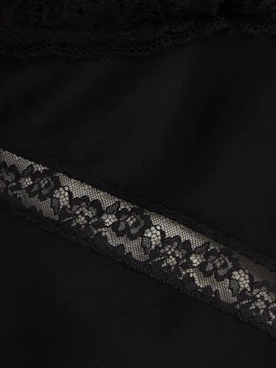 MSGM Lace Satin Camisole