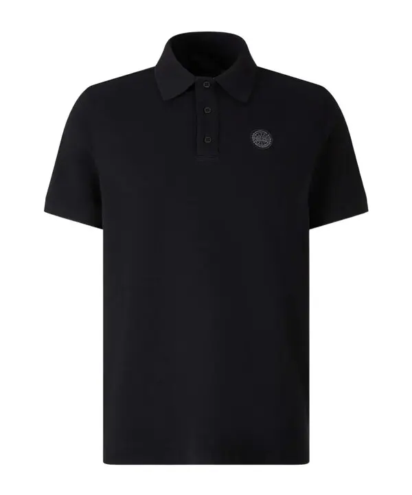 Canada Goose Beckley Logo-patch Polo Shirt - Black