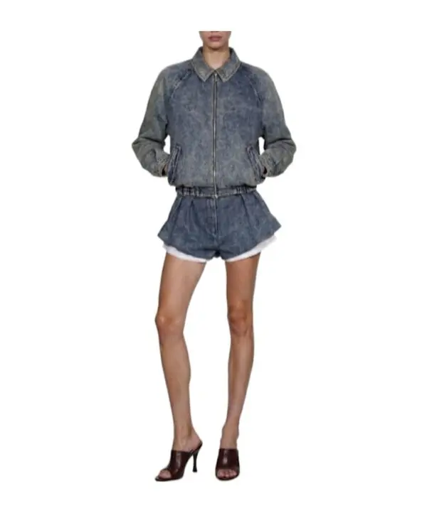 Magda Butrym Denim Shorts