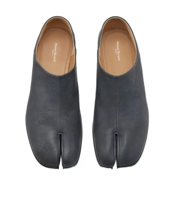 MAISON MARGIELA Tabi Babouche Flat Shoes - Black