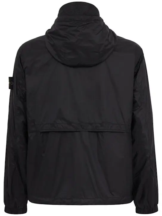 Stone Island Logo Nylon Casual Jacket