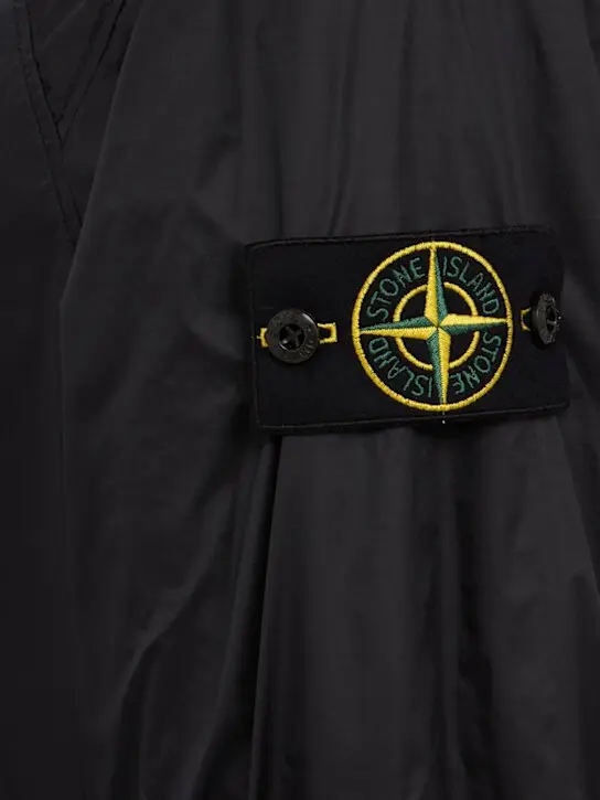 Stone Island Logo Nylon Casual Jacket