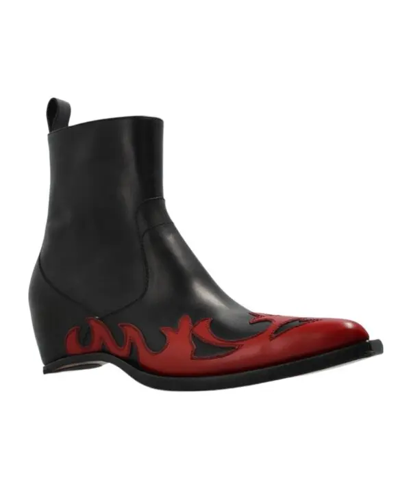 MAISON MARGIELA Western Flame Ankle Boots