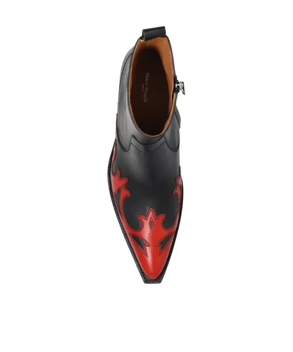 MAISON MARGIELA Western Flame Ankle Boots