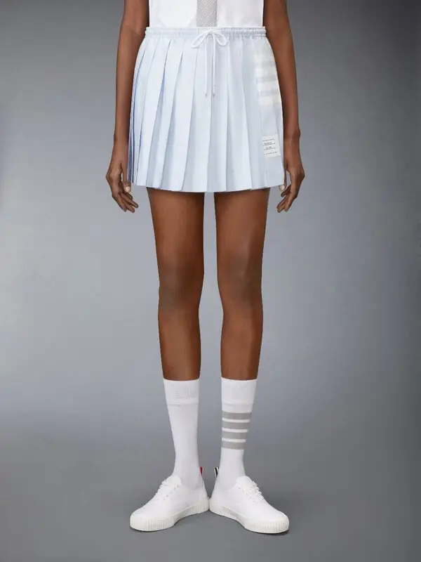 Thom Browne Drawstring Pleated Mini Skirt