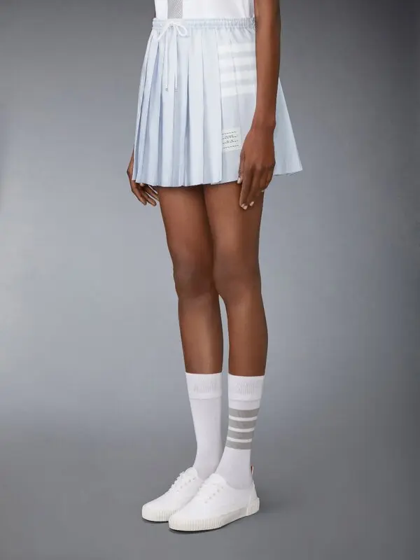 Thom Browne Drawstring Pleated Mini Skirt