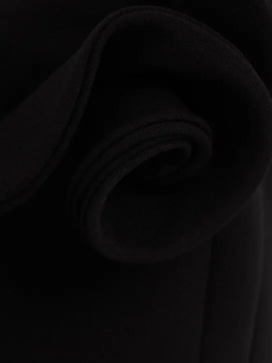 Magda Butrym Rose Stretch Wool Mini Dress