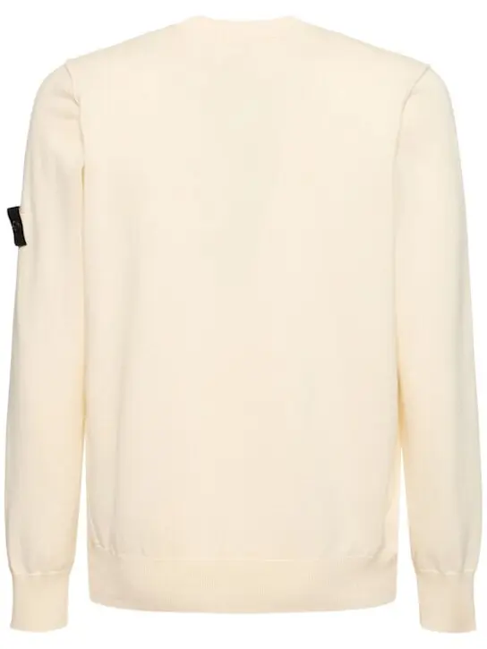 Stone Island Crewneck Sweatshirt With Sleeve Logo Detail