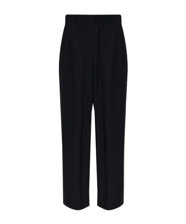JIL SANDER High-waisted Tailored Trousers - Black