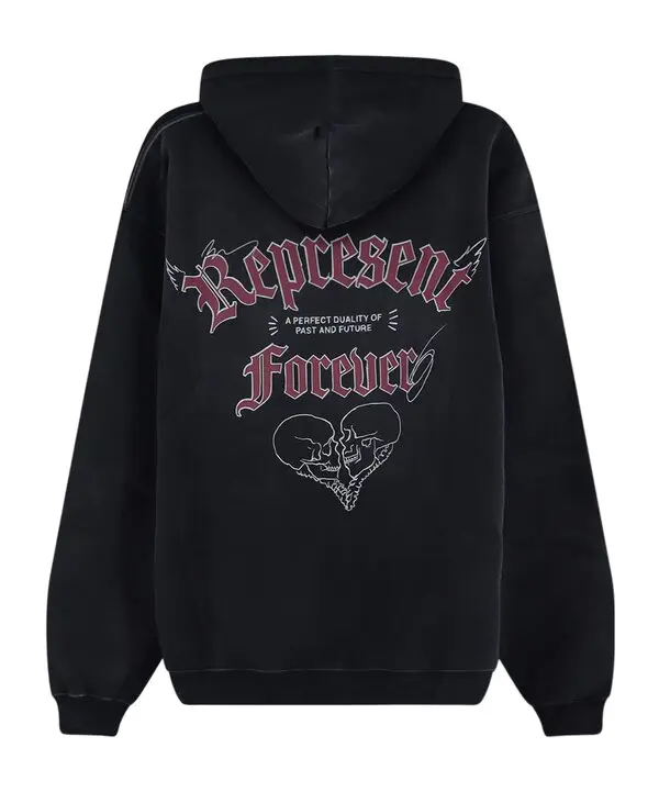 REPRESENT Hooded Long-sleeve Sweatshirt