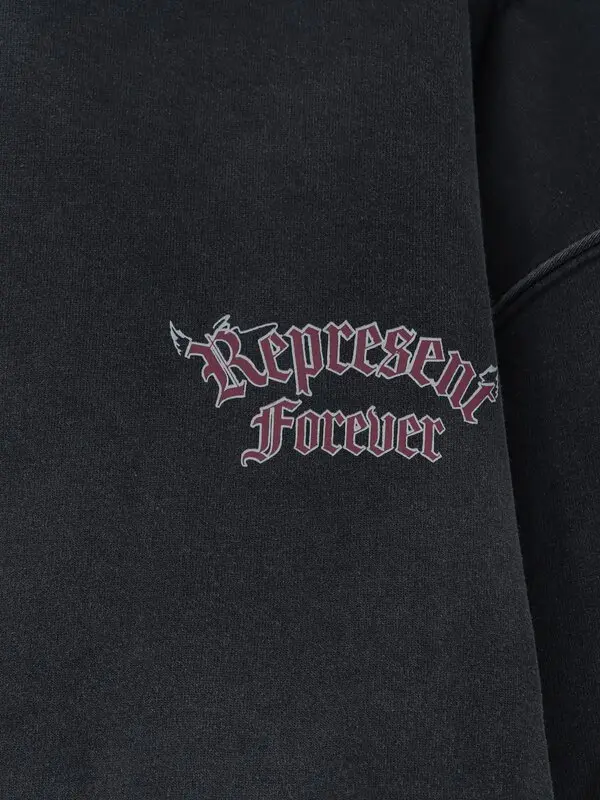 REPRESENT Hooded Long-sleeve Sweatshirt
