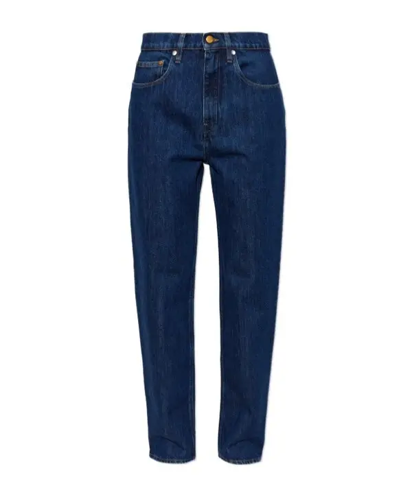 JIL SANDER Jeans With Belt Loops And Side Pockets - Blue