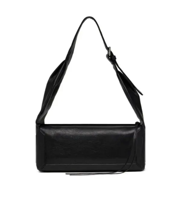MAISON MARGIELA Medium Box Bag East West Shoulder Bag - Black