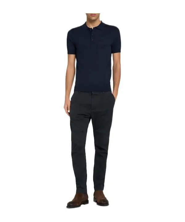 Dsquared2 Woolen Long-sleeved Polo Shirt