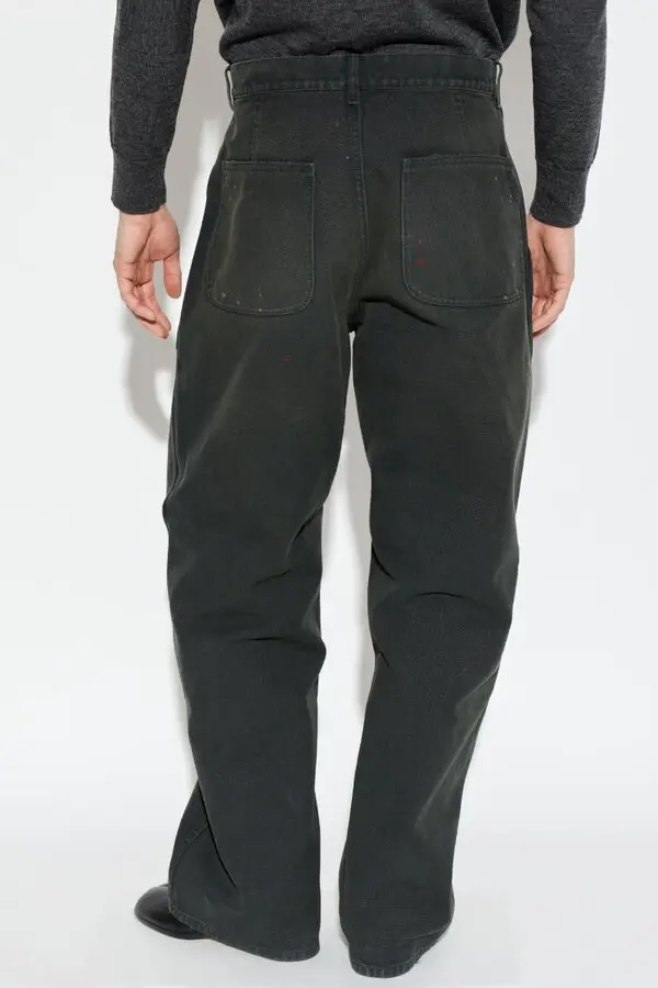 MAISON MARGIELA Flared Vintage Effect Jeans