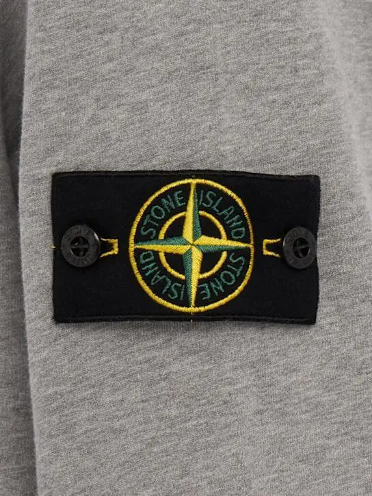 Stone Island Cotton Crewneck Sweatshirt - Gray