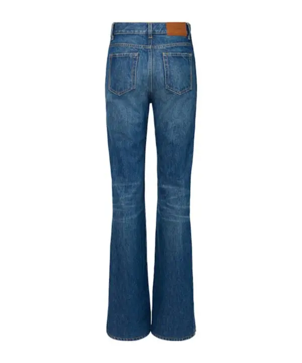 Chloé High Rise Straight Leg Jeans