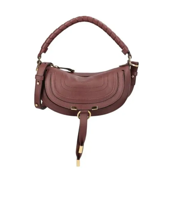 Chloé Mini Marcie Shoulder Bag - Red