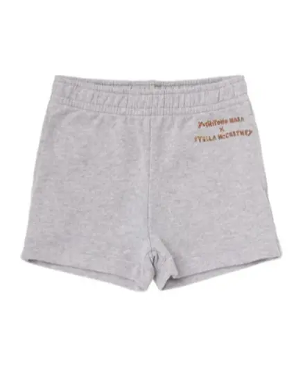 Stella McCartney Organic Cotton Sweat Shorts - Gray