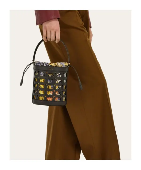FERRAGAMO Gancini Bucket Bag