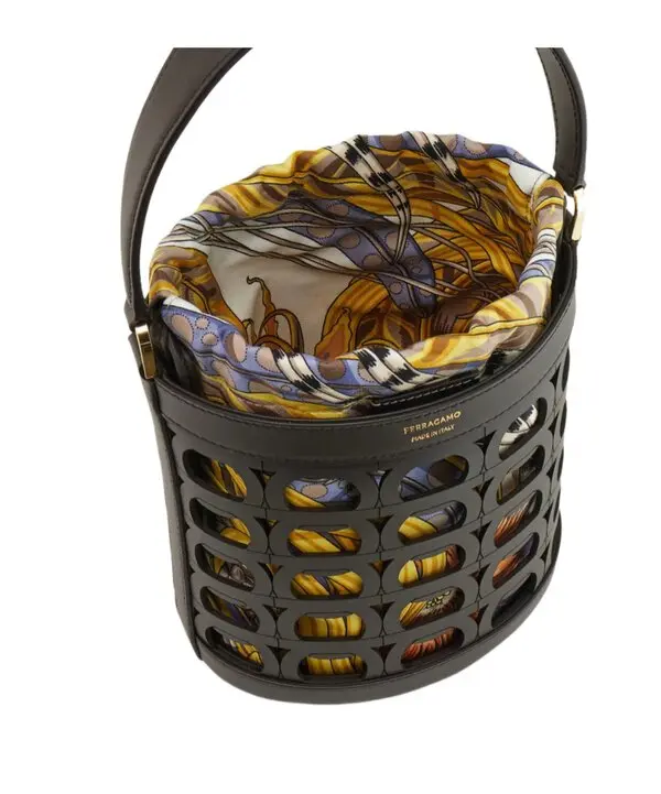 FERRAGAMO Gancini Bucket Bag