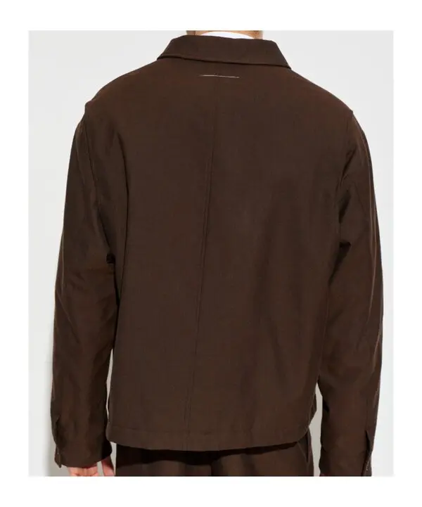 MAISON MARGIELA Insulated Jacket With Stand Collar