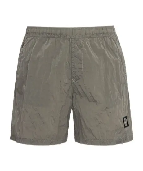 Stone Island Elastic Shorts With Belt