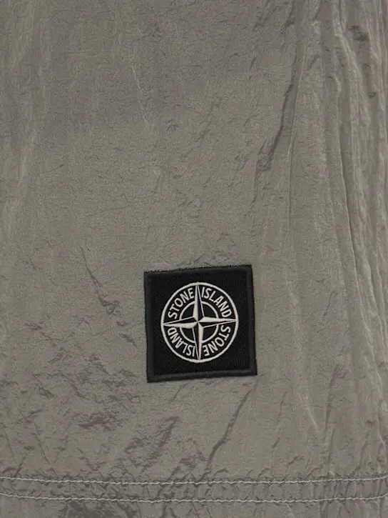 Stone Island Elastic Shorts With Belt