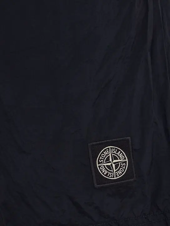 Stone Island Logo Nylon Shorts