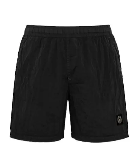 Stone Island Logo Nylon Shorts
