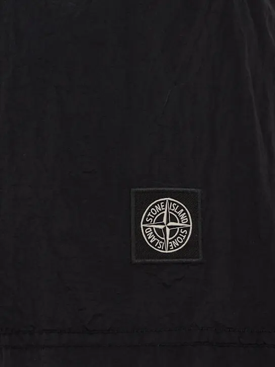 Stone Island Logo Nylon Shorts