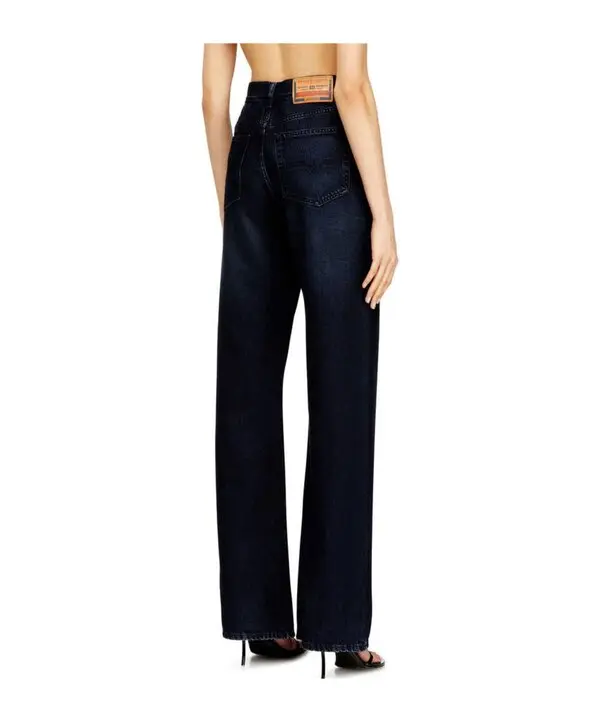 DIESEL® 1971 D-sent High Waist Regular Jeans - Dark Blue