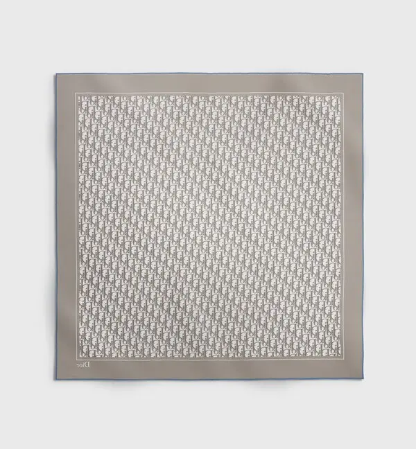 Dior Oblique 90 Square Scarf