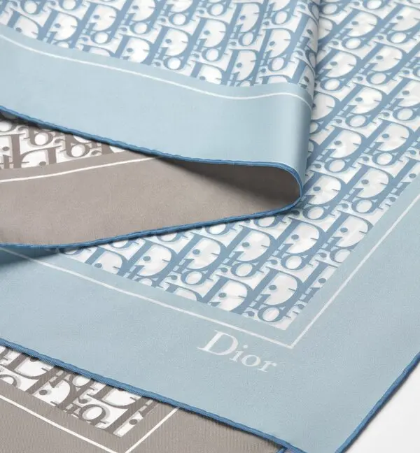 Dior Oblique 90 Square Scarf