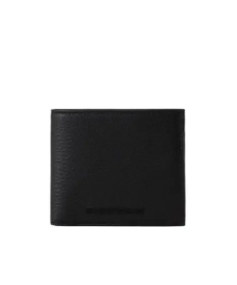 Emporio Armani Bi-fold Wallet - Black